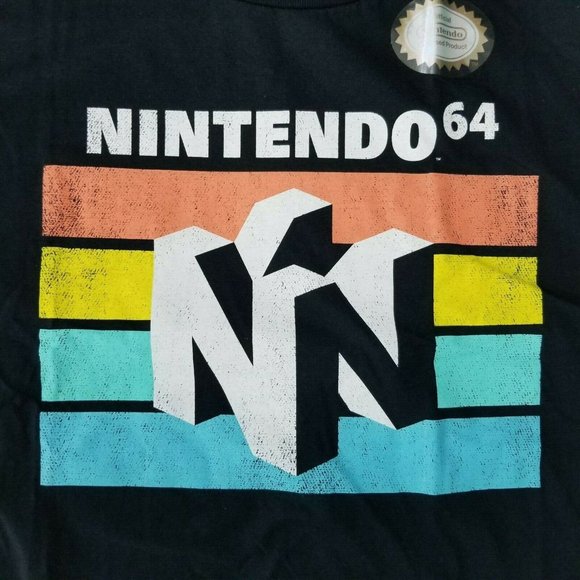 Nintendo | Shirts | Nintendo 64 Mens Xl Tshirt N64 Licensed Video ...